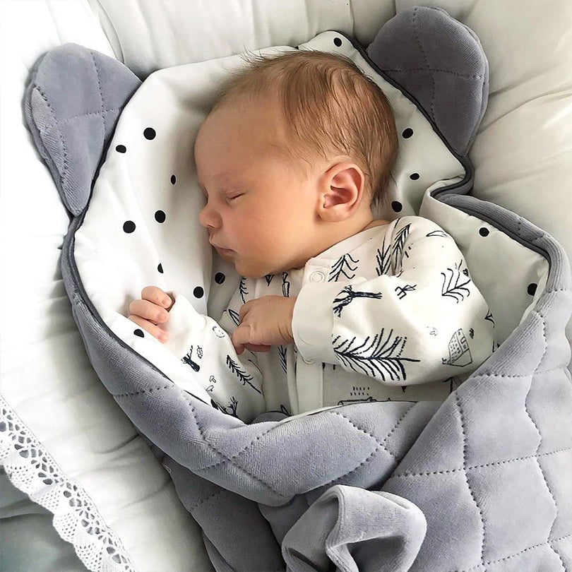 Home Sleepee Velvet Swaddle Blanket (colours)
